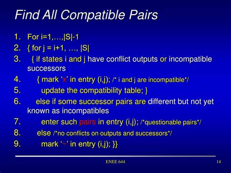 Ppt Sequential System Synthesis Incompletely Specified Machines