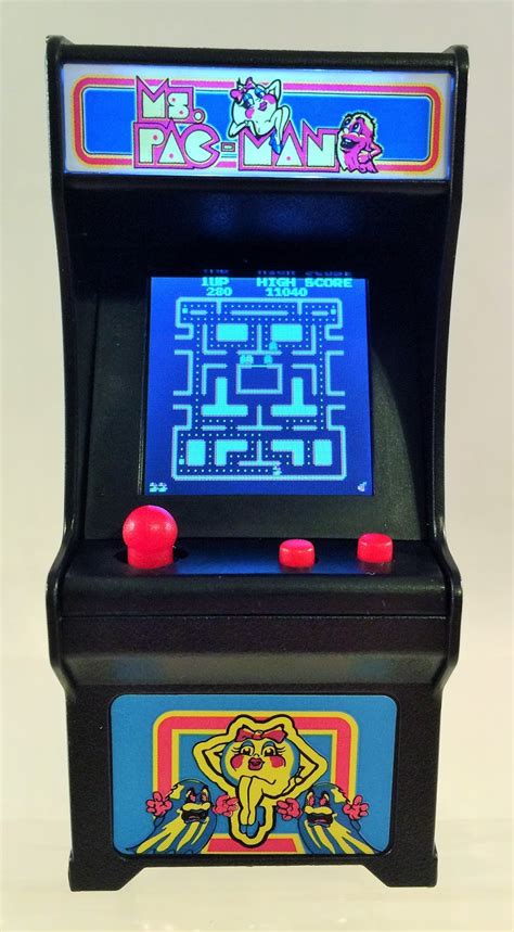 Adventures In Video Games Worlds Smallest Tiny Arcade Ms Pac Man