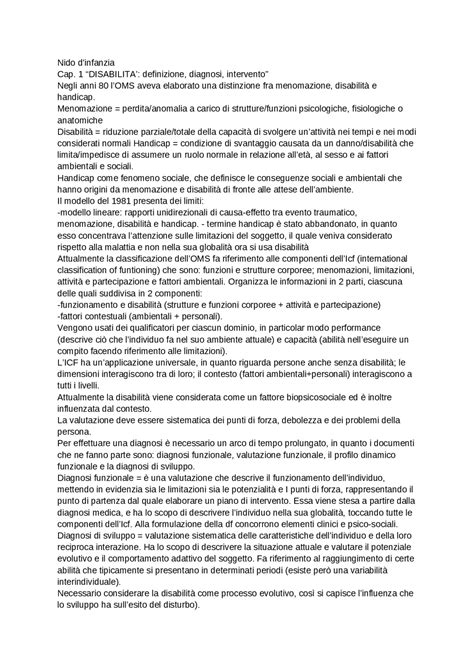 Libro Nido Dinfanzia Docsity
