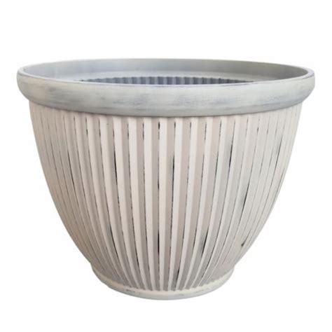 Southern Patio In Dia Resin Westland Patio Planter Wheat Kroger