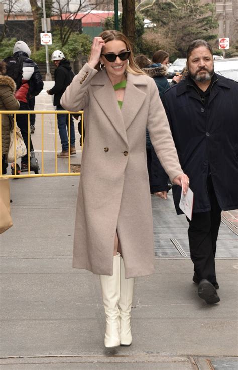 Brianne Howey Arrives At The View In New York 01252023 Hawtcelebs