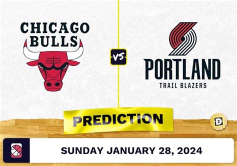 Chicago Bulls Vs Portland Trail Blazers Prediction Odds Nba Picks 1
