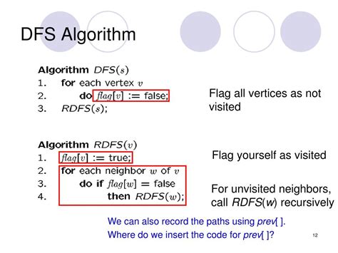 Ppt Applications Of Bfs And Dfs Powerpoint Presentation Free