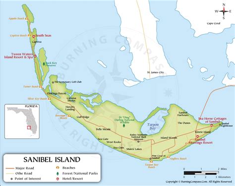 Printable Sanibel Island