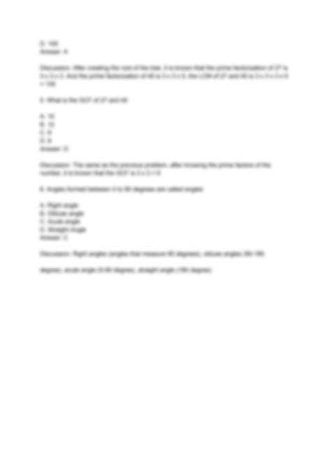 Solution 10 4th Grade Math Questions For Practice Before The Test