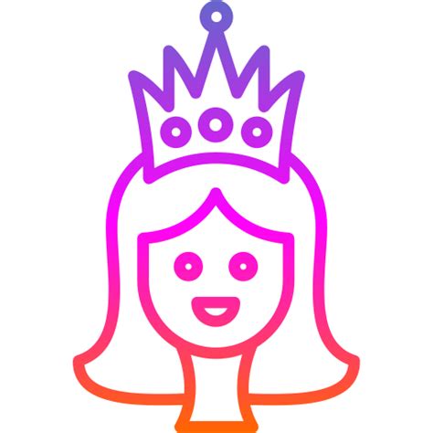 Princess Generic Gradient Icon