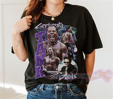 Vintage Style Gervonta Davis Shirt Tank Shirt Gervonta Tank Boxer