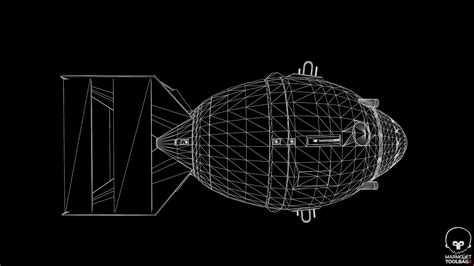 3d Model Low Poly Nuke Bomb Vr Ar Low Poly Cgtrader