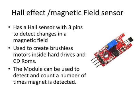 introduction to sensors and actuators pptx