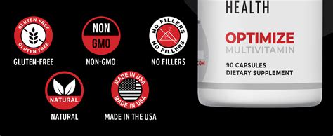 10x Health Optimize Multivitamin For Men 90 Capsules Methylated Multivitamin 34