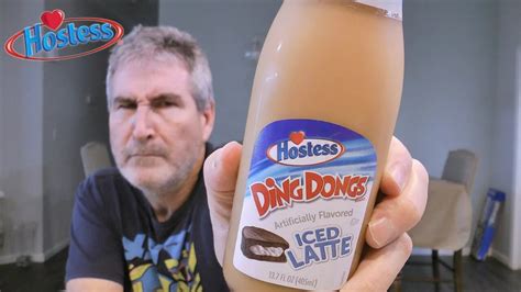 Liquid Cake Hostess Ding Dongs Iced Latte Coffee Review ☕😮