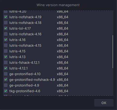 Showing The Amount Of Games Which Are Using A Wine Version · Issue