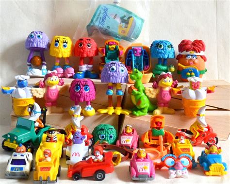Reserved Vintage Mcdonalds Toys 1980s 90s Lot Of 32 Happy Meal