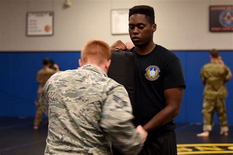 Contingency Response Airmen Receive Air Force Combatives Training Us