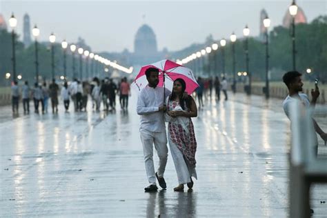 Heavy Rain In Delhi Brings Relief From Searing Heat Netizens Share