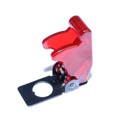 Switch Interruptor De Palanca Para Carro Protector 12v Rojo Asw 07d