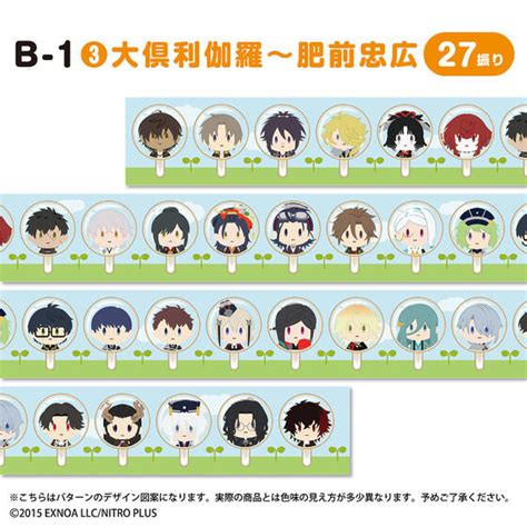 刀剣乱舞online 御伴散歩 マスキングテープセット 全2種 刀剣乱舞online 日用品・ステーショナリー アニメグッズ