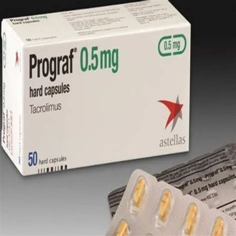 Prograf Tacrolimus 0 5 Mg Hard Capsules Astellas Pharma 50 Capsule At Best Price In Mumbai
