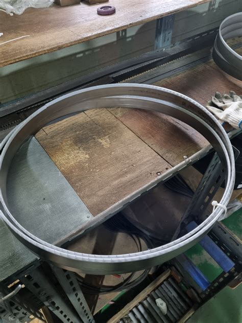 밴드톱날 제작 과정 제작 과정 선진톱기계 톱기계 Hss원형톱날 톱기계