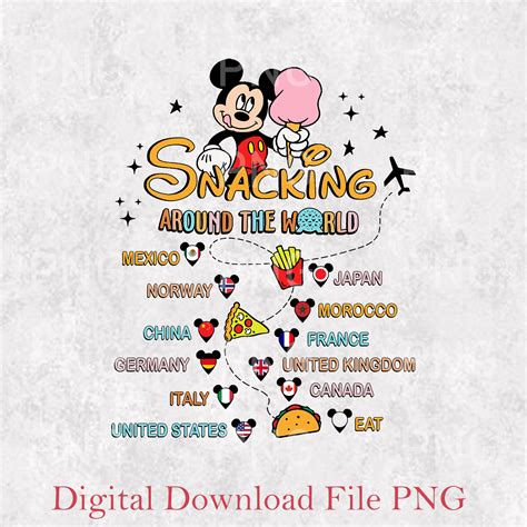 Snacking Drinking Around The World Png Disney Drinks Png W Inspire