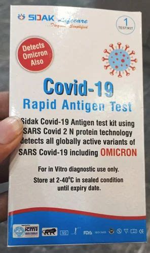 Covid 19 Test Kits At ₹ 200kit Corona Test Kit In Faridabad Id