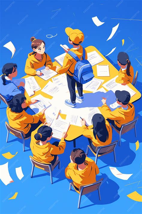 Premium Vector Teachers Assigning Classroom Seats