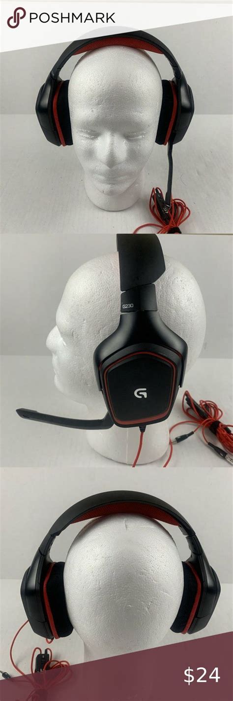 Logitech G230 Wired Gaming Headset Black Tested Logitech Gaming
