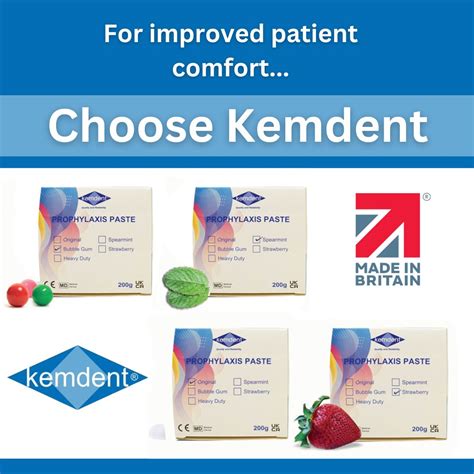Kemdent On Linkedin Flavoured Prophylaxis Paste Can Make Your Patients