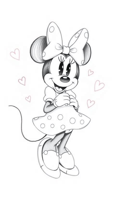 12 Creative Minnie Mouse Drawing Ideas For All Ages