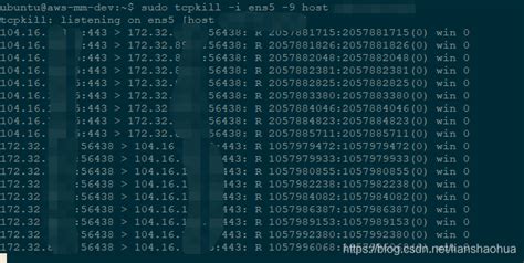linux 使用bash命令关闭tcp连接 linux 断开tcp连接命令 csdn csdn博客