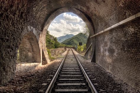 壁紙、鉄道、軌条、トンネル、ダウンロード、写真