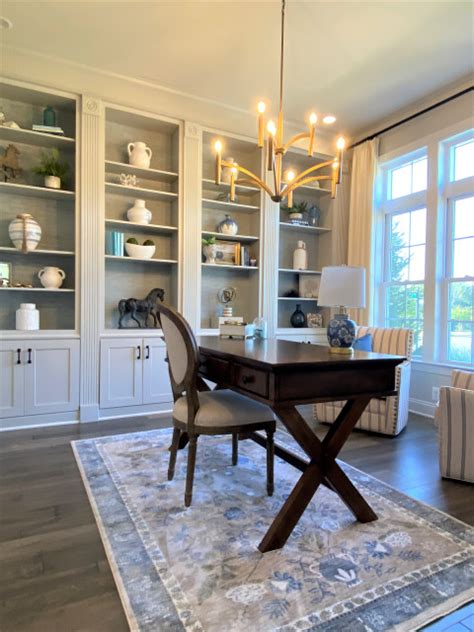 Modern Coastal Office Beach Style Home Office DC Metro By JL