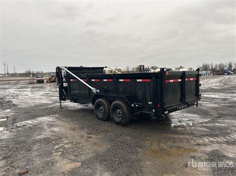 2024 Maxey Trailers 16 Ft T A Gooseneck Dump Utility Trailer Ritchie Bros Auctioneers