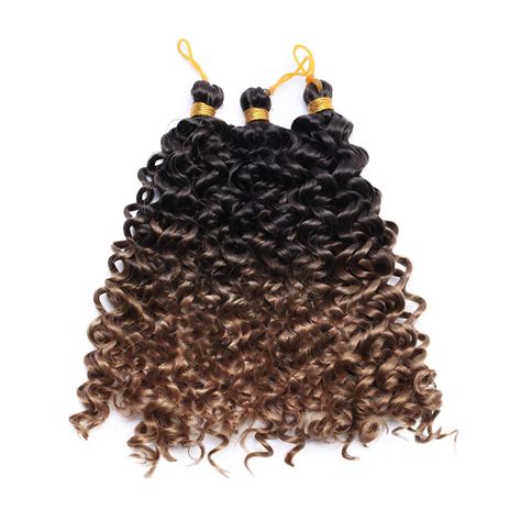 Amazon Marlybob Crochet Hair Ombre Jerry Curl Hair Bundle Jamaican Bounce Crochet Braiding