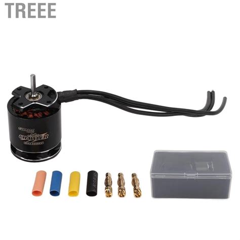 Treee Rc มอเตอร์ไร้แปรงถ่าน 14 เสา 12 ช่อง Cnc Machining โครงสร้างที่ถอดออกได้ Outru Ana