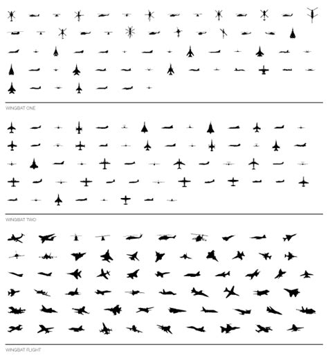 Hellofont Fonts Wingbat Wingbat One