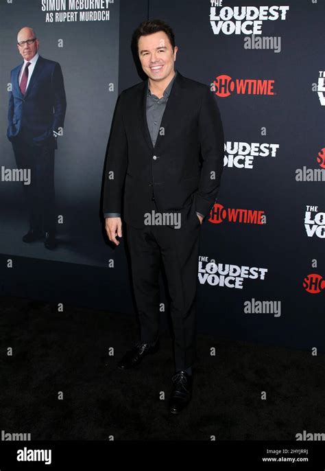 Seth MacFarlane Attending The Loudest Voice Premiere Held At The