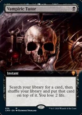 Vampiric Tutor Commander Legends Cmr Price History