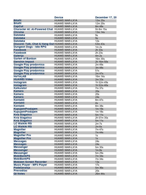 Stayfree Export Total Usage 1 2 24 Pdf I Phone Online Services