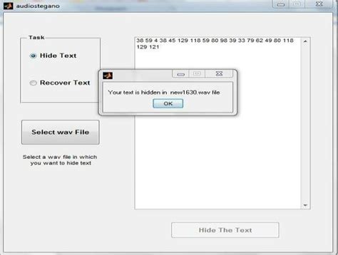1c Gui For Audio Steganography Download Scientific Diagram