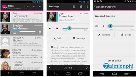 Download T Mobile Visual Voicemail Cho Android Nghe Tin Nhắn Email