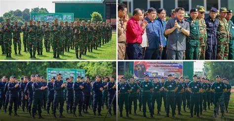 រដ្ឋមន្ត្រី ក្រសួងកសិកម្ម ចុះ សួរសុខទុក្ខកម្លាំង ឈរជើង តាម ខ្សែបន្ទាត់ ព្រំដែន កម្ពុជា ថៃ