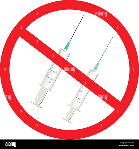 Sign Stop Drugs Stock Vector Image Art Alamy
