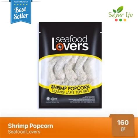 Jual Seafood Lovers Shrimp Pop Corn 160 Gram Fresh Frozen Udang Lapis