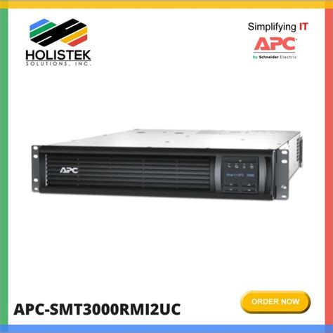 Apc Smart Ups Line Interactive 3kva Rackmount 2u 230v 8x Iec C13