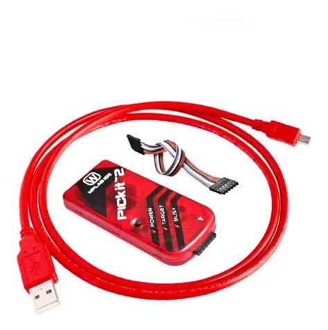 Pickit 2 Pickit2 Programador Usb Pic Microcontrolador Cuotas Sin Interés