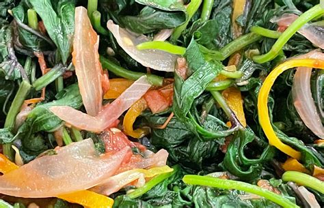 A Colorful And Nutritious Dish African Fried Greens Recipe → Bilton