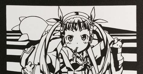 切り絵 八九寺真宵 切り絵 やっくん＠b＠切り絵のイラスト Pixiv