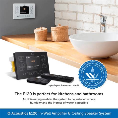 Q Acoustics E120 Installed Home Hifi System Audio Volt