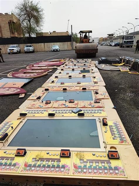 ئاسایشی هەولێر ئەو جیهازانەی قوماری لەناوبرد کەپێشتر دەستی بەسەردا گرتبوو